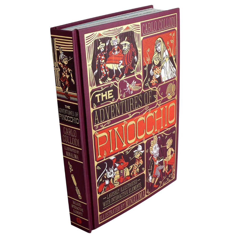 The Adventures of Pinocchio (Illustrated with Interactive Elements ...