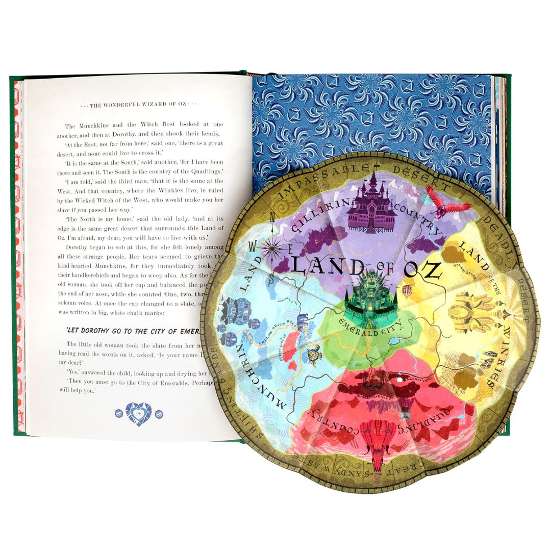 The Wonderful Wizard of Oz (Illustrated with Interactive Elements ...