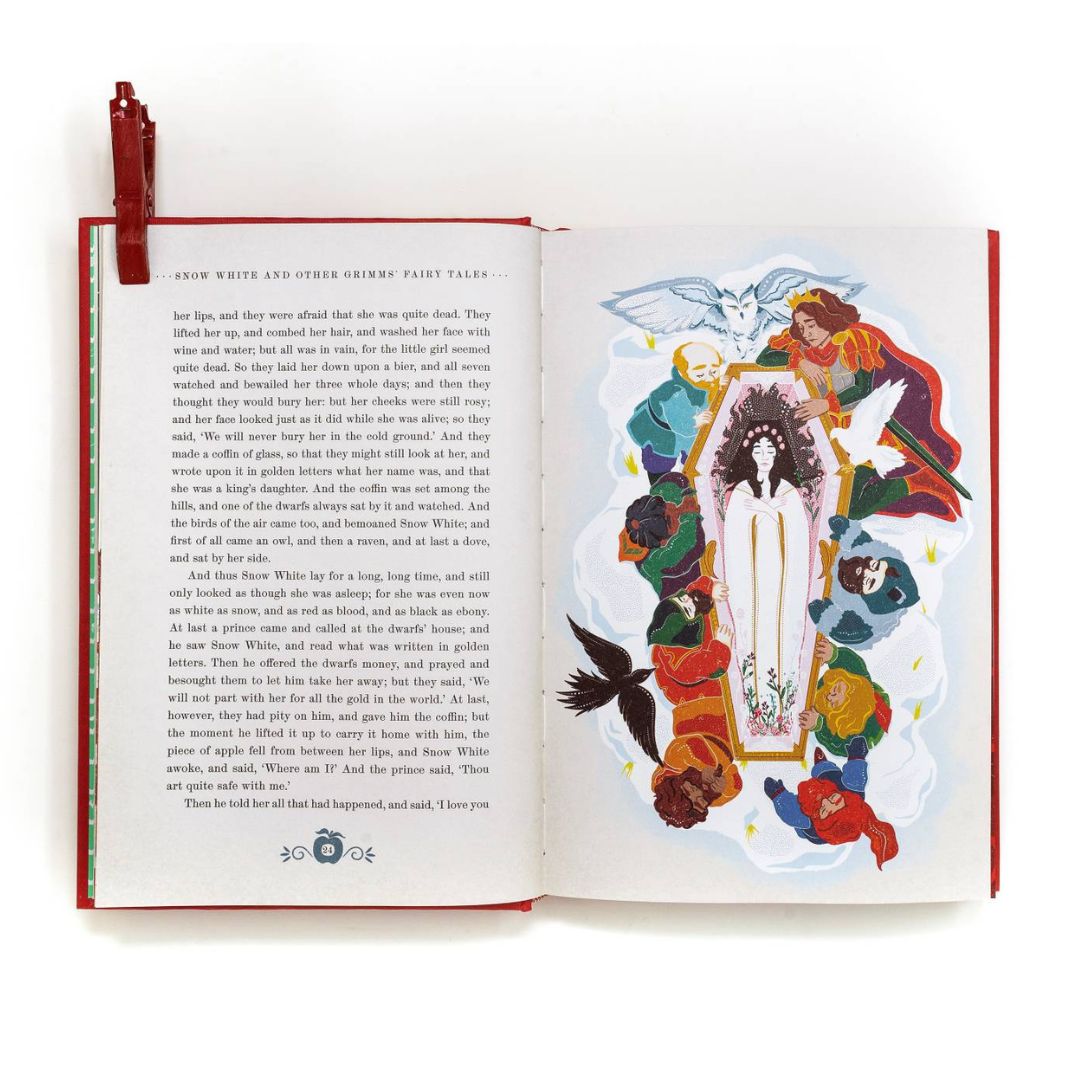 Snow White and Other Grimms' Fairy Tales (Illustrated with Interactive ...