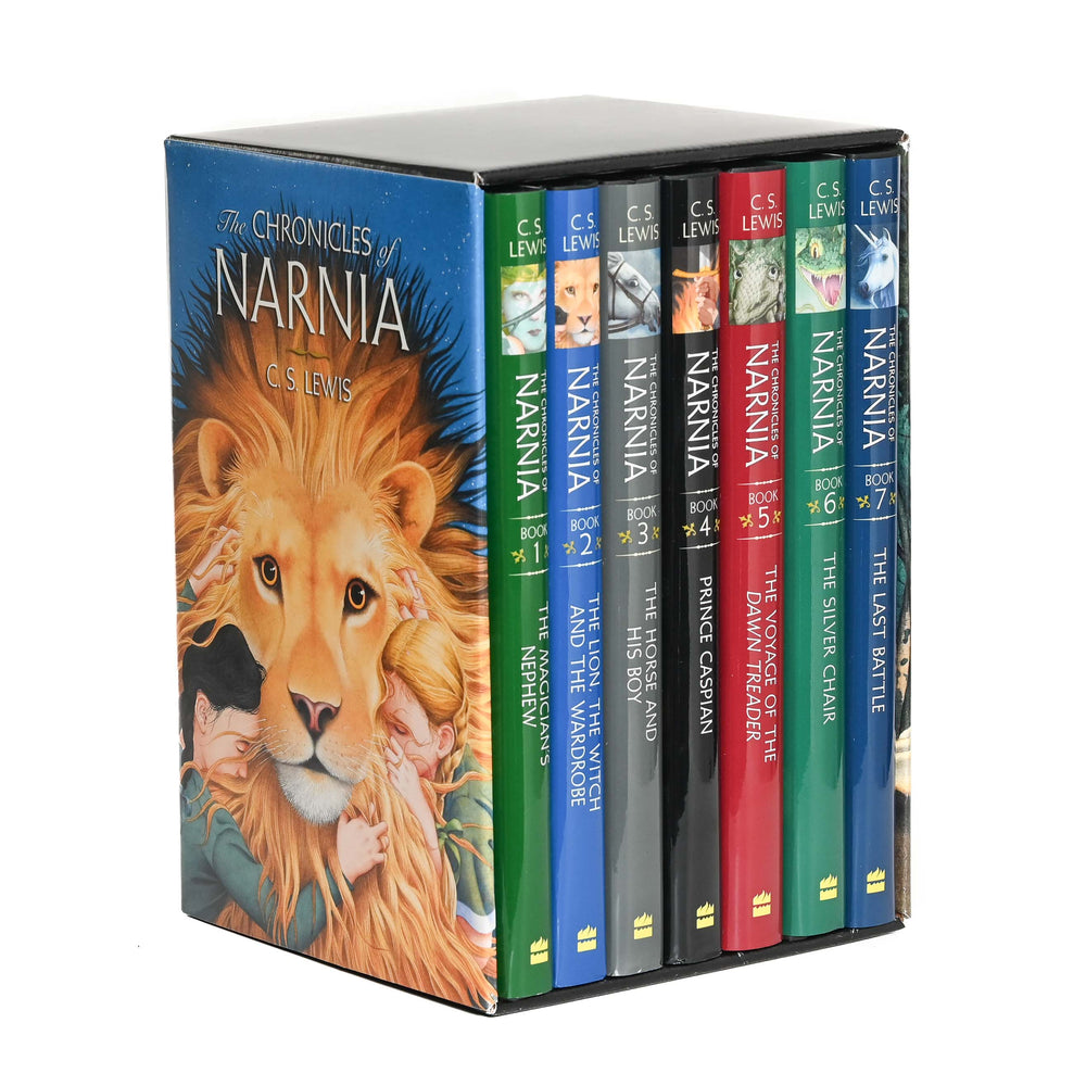 The Chronicles of Narnia Hardcover 7-Book Box Set | 9780060244880 ...