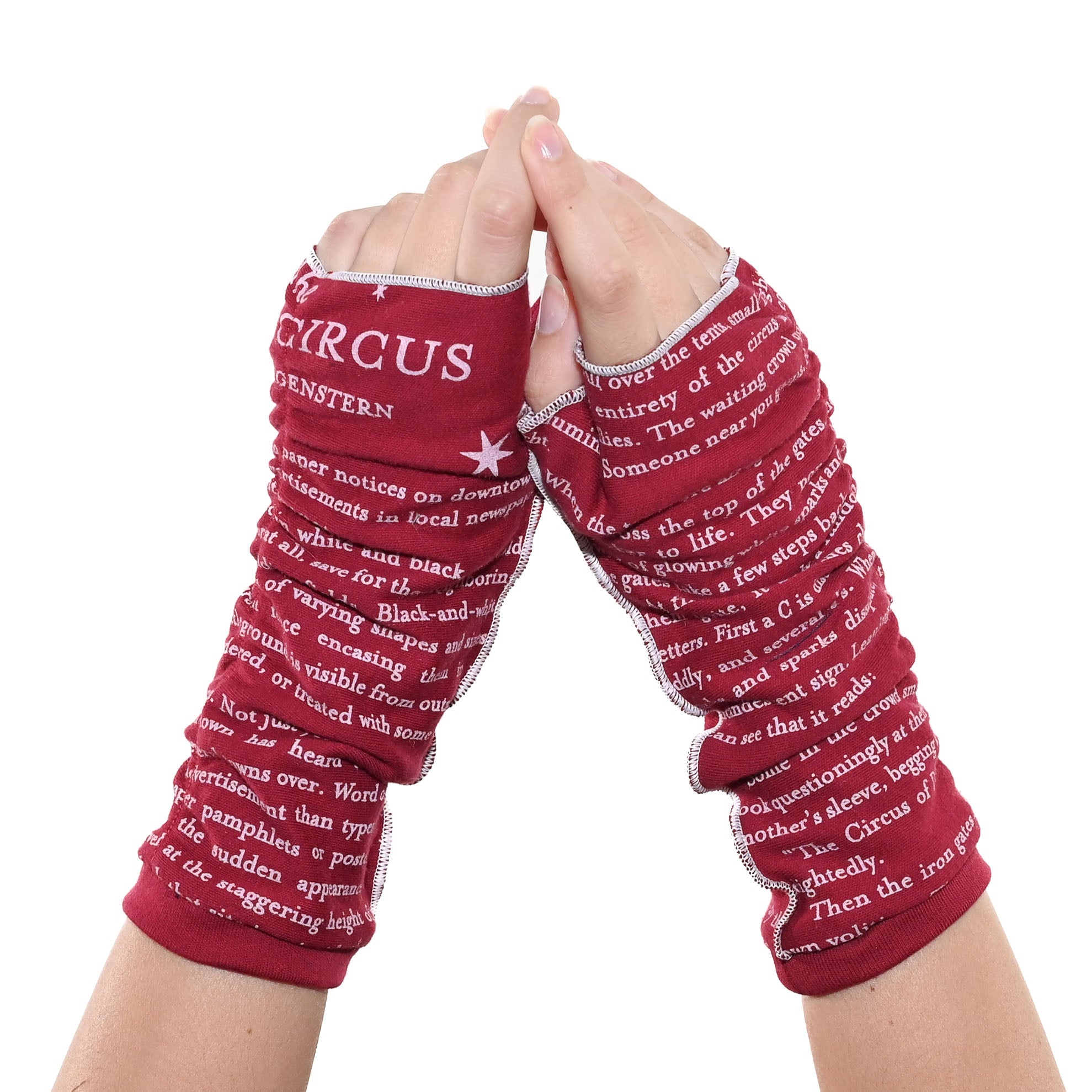 The Night Circus Novel Writing Gloves | Long Black Fingerless Gloves ...