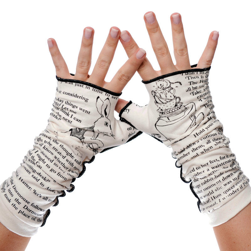 Storiarts | Writing Gloves | Fingerless Literary Gloves
