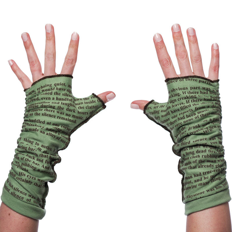 Storiarts | Writing Gloves | Fingerless Literary Gloves